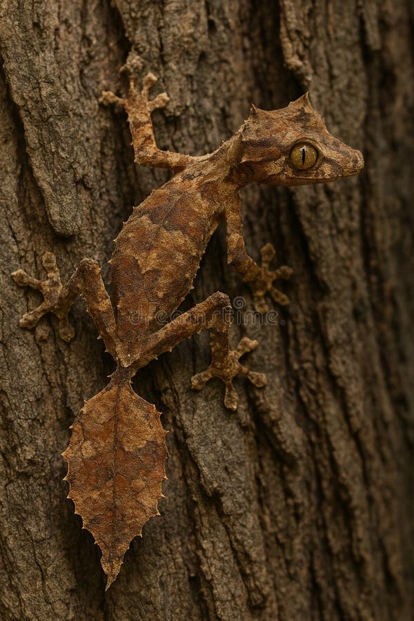 Satanic Leaf Tailed Gecko Stock Illustrations – 11 Satanic Leaf Tailed ...