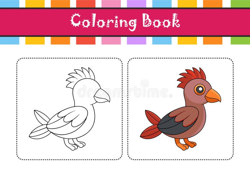 Realistic Apapane Bird Illustration in Nature Stock Vector ...