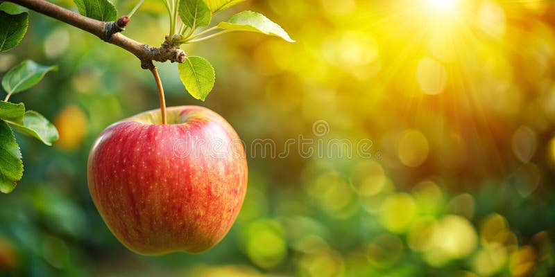 Realistic Apple Tree Full of Leaves Isolated on a White. 3d Render ...