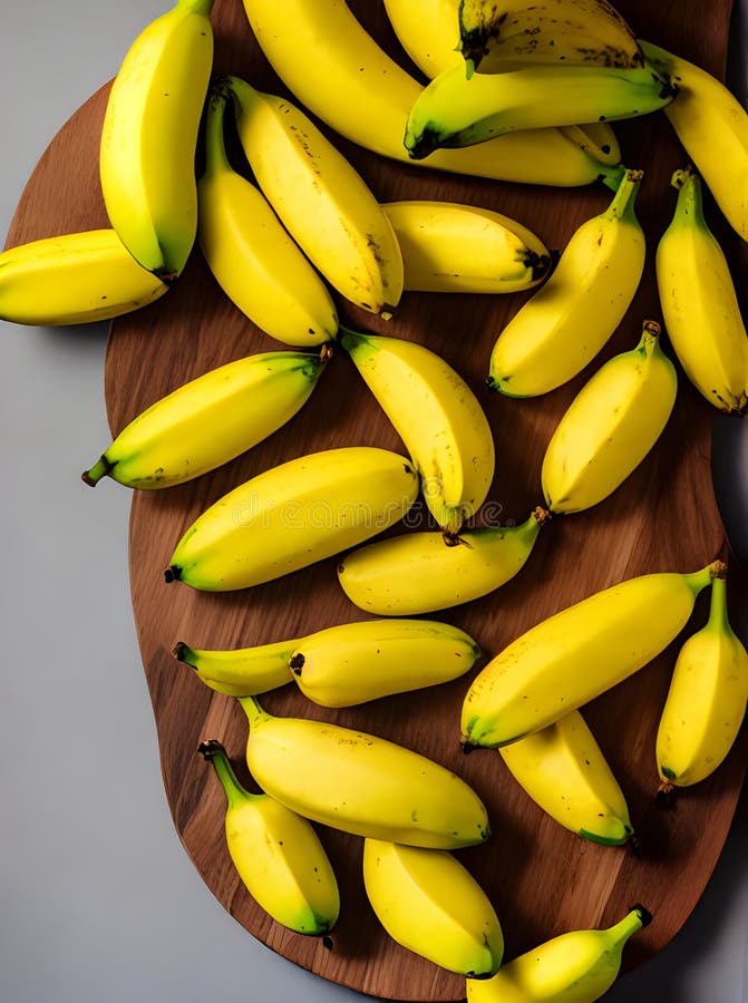 Realistic Bananas Cozy Kitchen Warm Lighting Stock Illustration ...