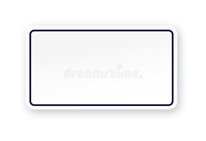 Realistic Banner for Paper Design. Realistic Vector Signboard on White ... Realistic Banner for Paper Design. Realistic Vector Signboard on White ...