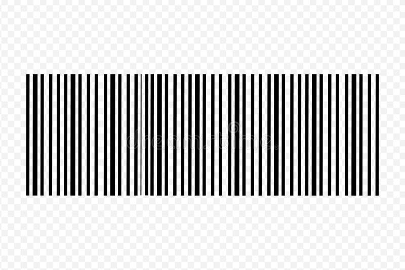 Realistic Bar Code Icon. a Modern Simple Flat Barcode Stock ...