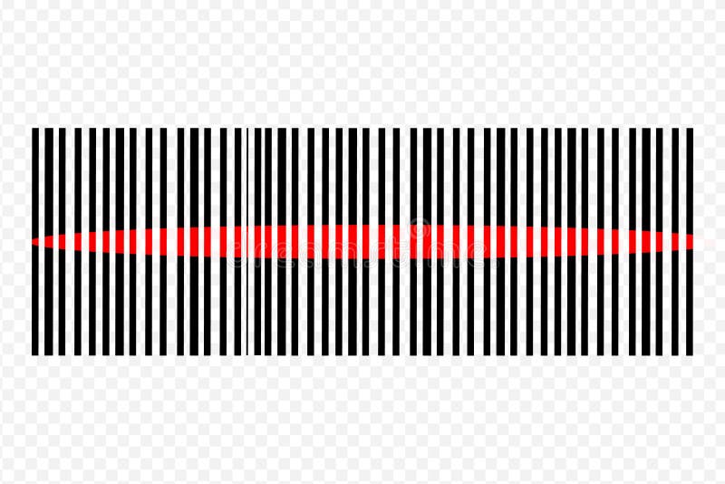 Realistic Bar Code Icon. a Modern Simple Flat Barcode Stock ...