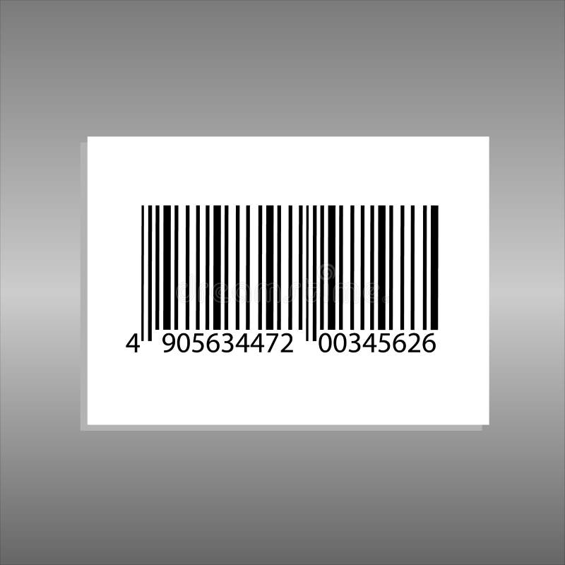 Realistic Bar Code Icon. a Modern Simple Flat Barcode Stock ...