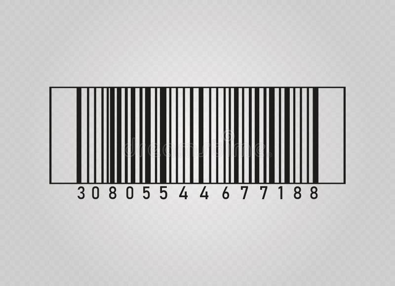 Realistic Bar Code Icon. a Modern Simple Flat Barcode. Marketing, the ...