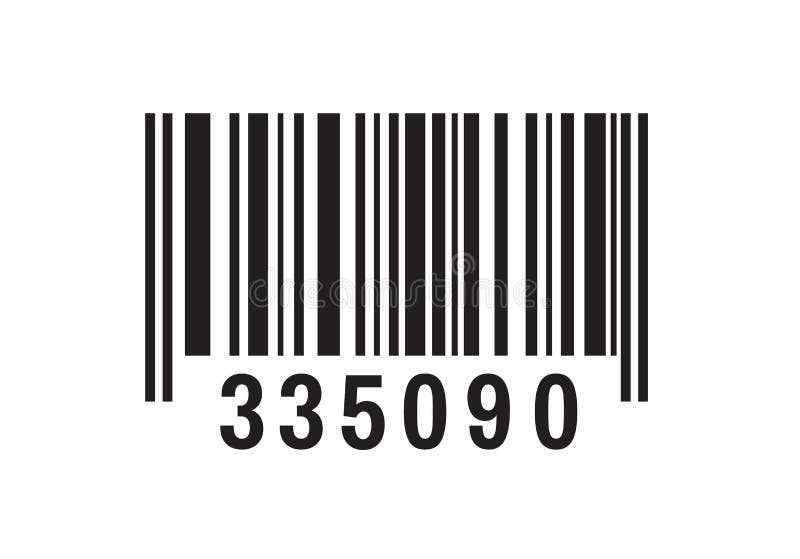 Realistic Bar Code Icon. a Modern Simple Flat Barcode. Marketing, the ...