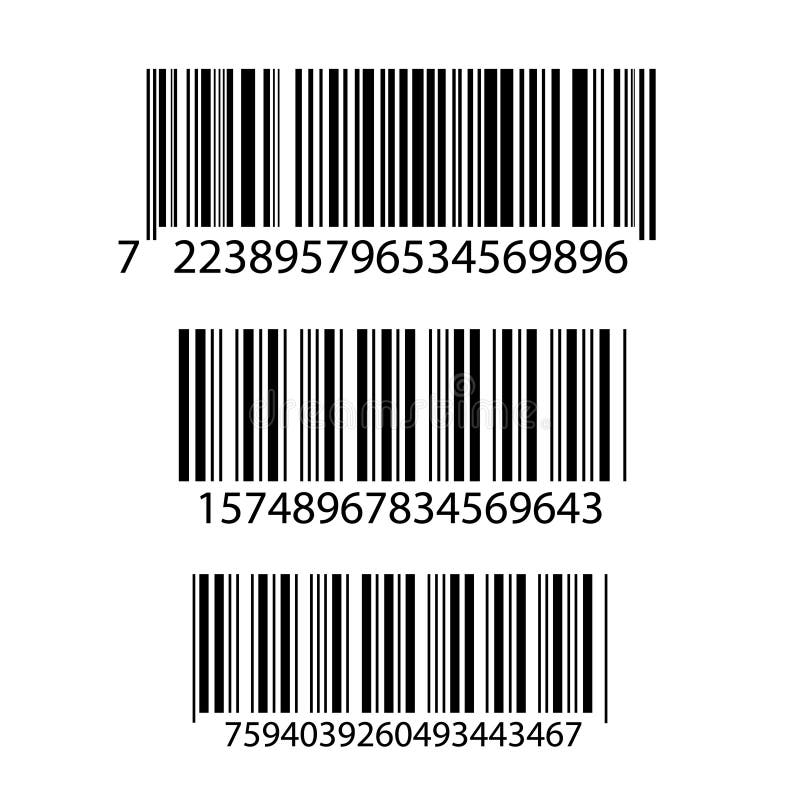 Realistic Bar Code Icon. a Modern Simple Flat Barcode. Marketing, the ...