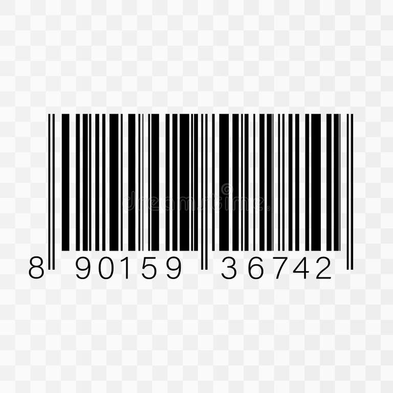 Realistic Barcode Icon Isolated Stock Vector - Illustration of ...