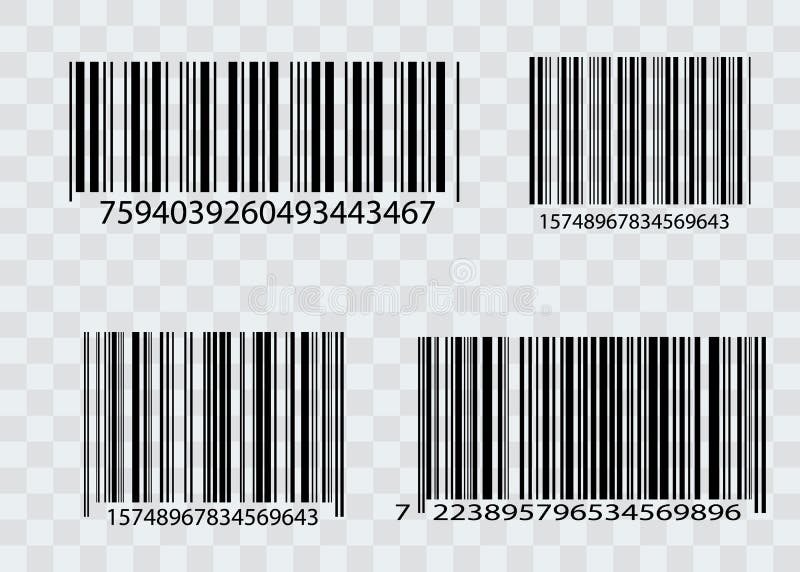 Realistic Bar Code Icon. a Modern Simple Flat Barcode. Marketing, the ...