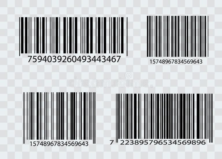 Realistic Bar Code Icon. a Modern Simple Flat Barcode. Marketing, the ...