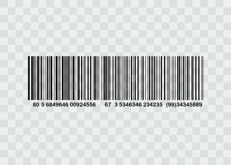 Realistic Bar Code Icon. a Modern Simple Flat Barcode. Marketing, the Concept of the Internet ...
