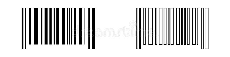 Realistic barcode signs. stock vector. Illustration of presentation ...