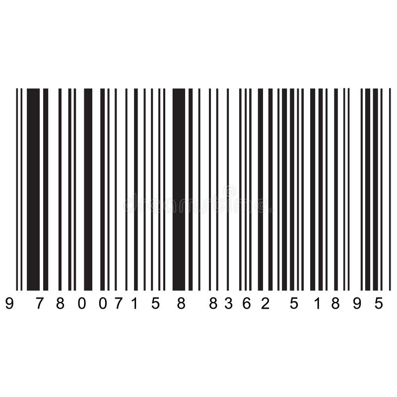 Realistic barcode vector stock vector. Illustration of education - 8039861