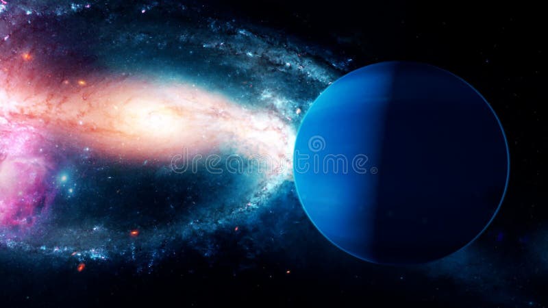Planet Neptune From Space