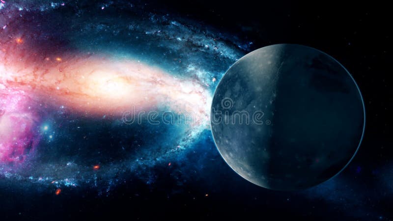 Realistic Pluto Planet from Space. Vector Illustration Stock Vector ...