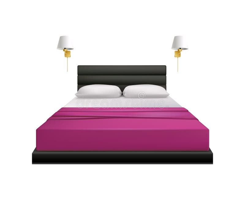 Realistic Single Bed Stock Illustrations – 431 Realistic Single Bed ...