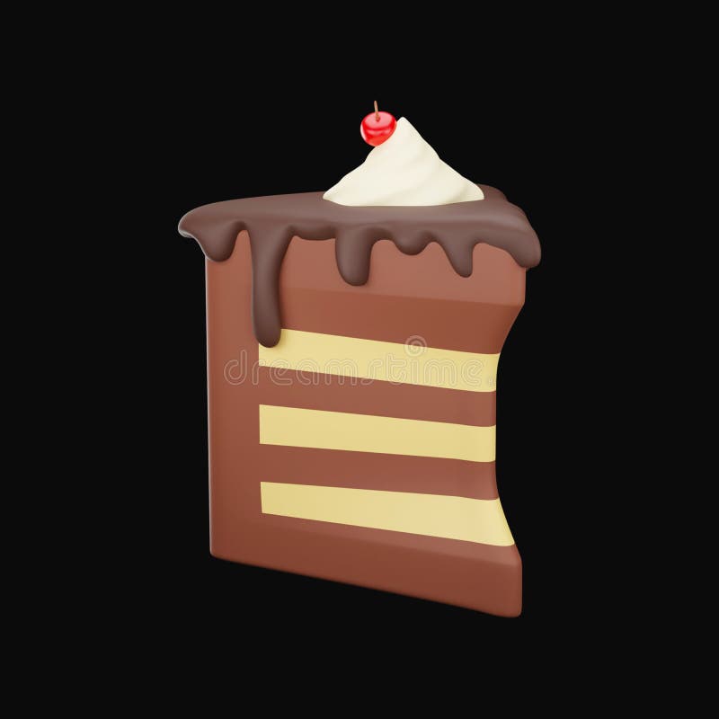 Cake Slice Realistic Stock Illustrations – 714 Cake Slice Realistic ...