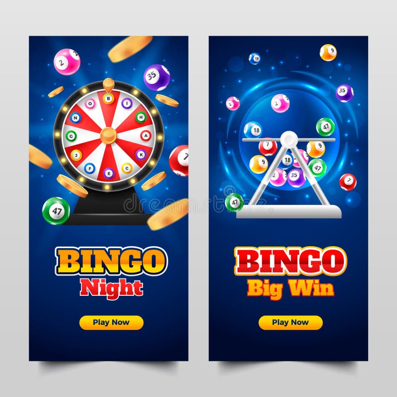 Realistic Bingo Game Compositions Stock Illustrations – 2 Realistic ...