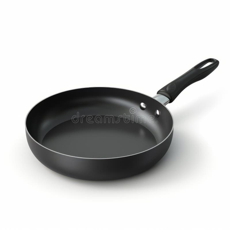 Realistic Black Frying Pan: Ambitious and Hyper-detailed Renderings ...