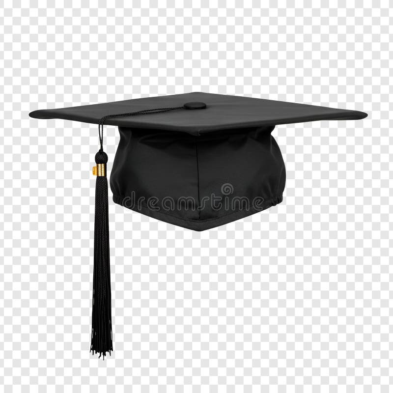 Realistic Black Graduation Cap Stock Illustrations – 940 Realistic ...