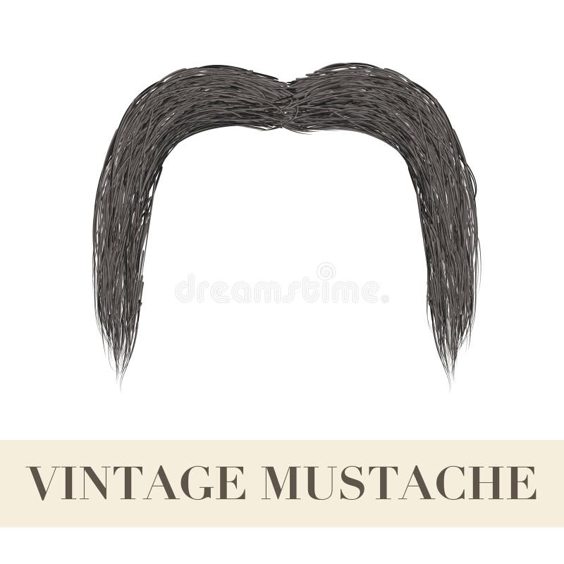 Drooping Mustache Stock Illustrations – 4 Drooping Mustache Stock ...