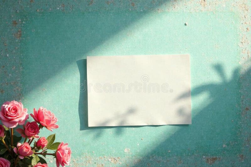 Realistic Blank Instant Photo with Cast Shadow, Retro Style , Mockup ...