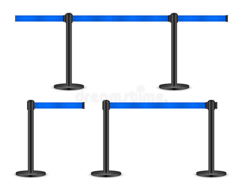 Retractable Stanchion Stock Illustrations – 198 Retractable Stanchion ...