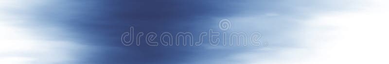 Realistic Blue Watercolor Panoramic Texture on White Background Stock ...