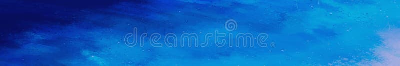 Realistic Blue Watercolor Panoramic Texture on White Background Stock ...