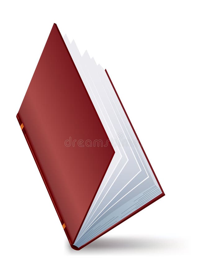Realistic Book. Learning or Education Concept. Design of Open Book or ...