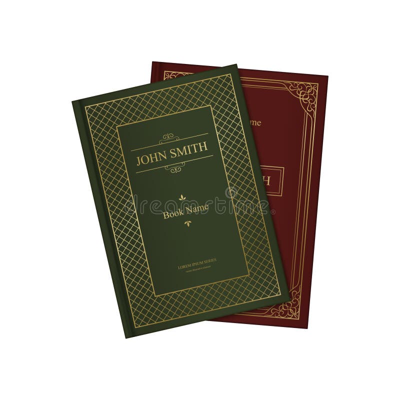 Realistic Books Illustration Stock Vector - Illustration of cover ...