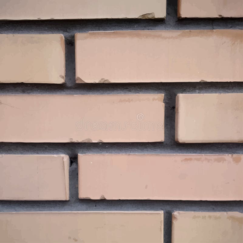 Realistic brick texture stock vector. Illustration of building - 52796748