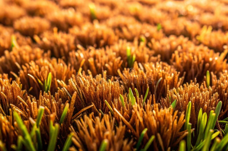Realistic Brown Artificial Turf Texture a Detailed Look at Synthetic ...