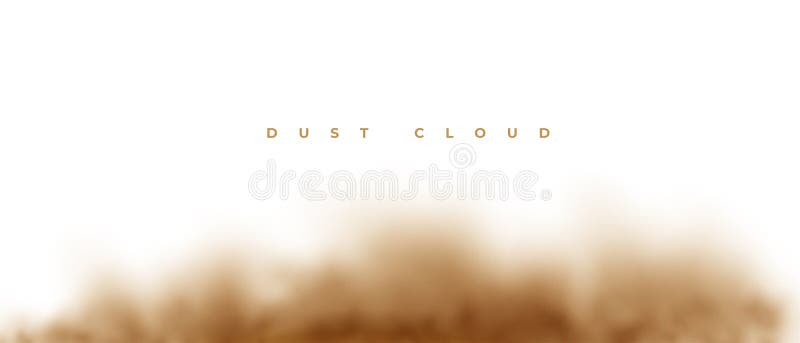 Realistic Brown Dusty Sand Storm Cloud Background with Smoke Effect ...