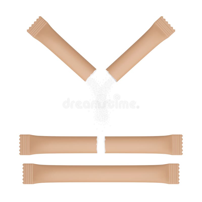 Falling Sugar Salt White Dust Set of Isolated Realistic Images of White ...