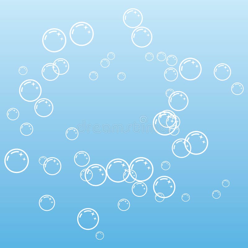 Realistic bubble stock vector. Illustration of bright - 211061112