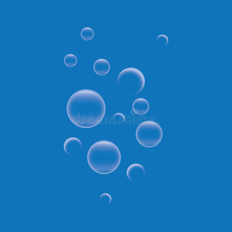 Realistic bubble stock vector. Illustration of float - 210743917