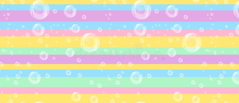Realistic Bubbles on Abstract Line Stock Vector - Illustration of ...