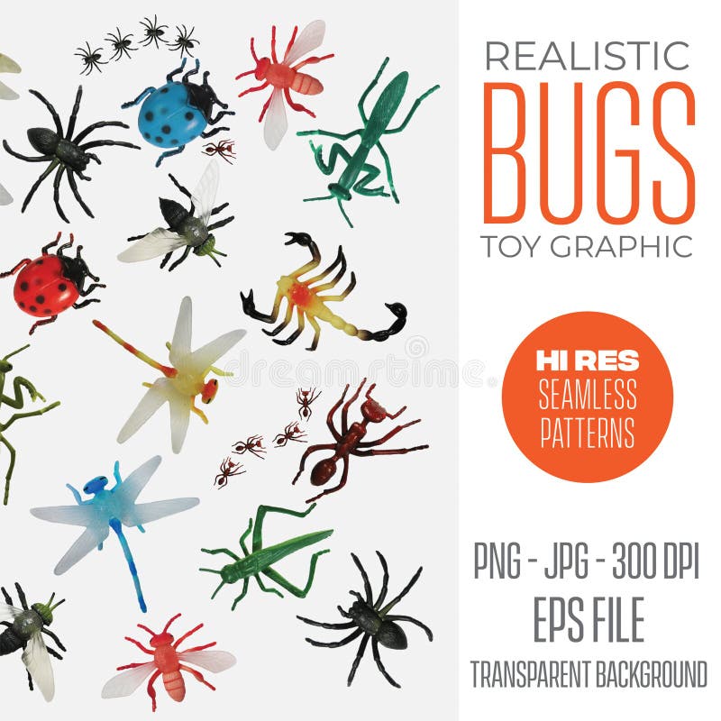 Realistic Bugs Stock Illustrations – 652 Realistic Bugs Stock ...