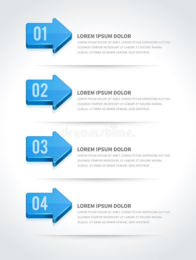 Realistic Business Plan Step Number Corporate Analyzing Arrows Options ...