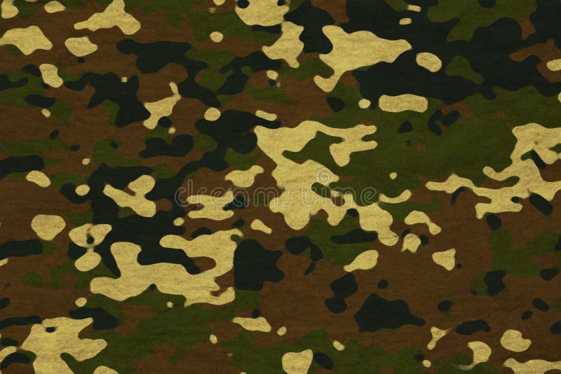 Realistic Camouflage Pattern Military Tarp Canvas Stock Photo - Image ...