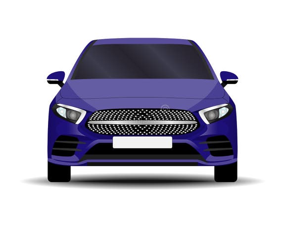 Realistic car. hatchback stock illustration. Illustration of vehicle ...