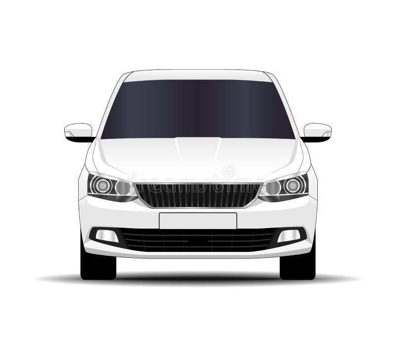 Realistic car. hatchback stock illustration. Illustration of body ...