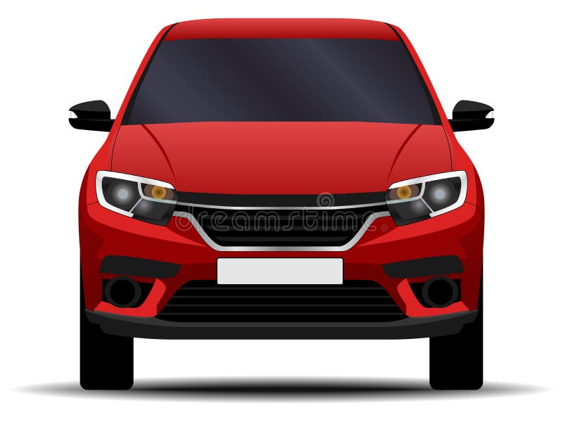 Realistic car. hatchback stock vector. Illustration of illustrator ...