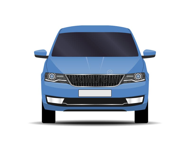 Realistic sedan car stock illustration. Illustration of race - 135643843