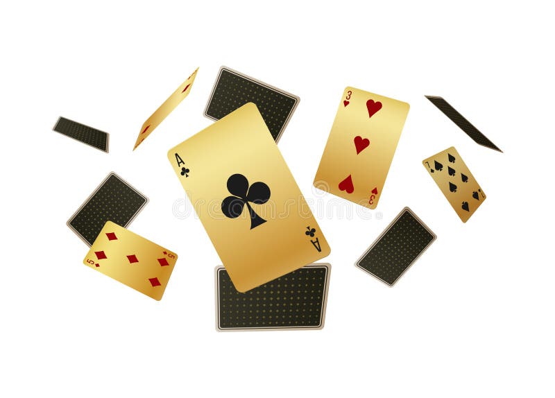 Playing Cards Spread Stock Illustrations – 70 Playing Cards Spread ...