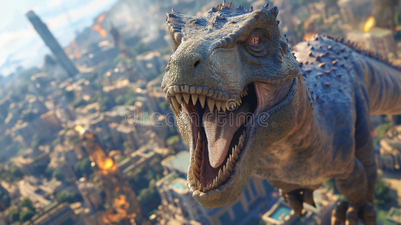 This Realistic CGI Image Shows Dinosaurs in a Generative AI ...