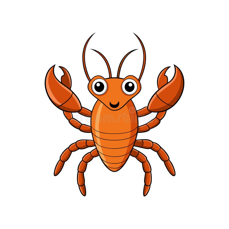 Realistic Chaceon Crustacean Colorful Artwork Stock Illustration ...