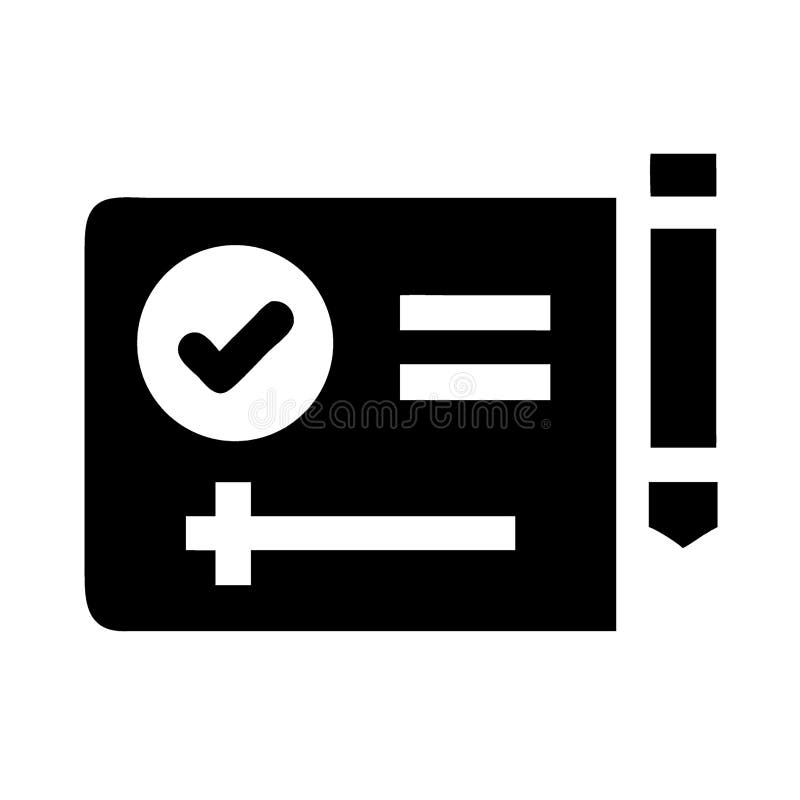 Checkbook icon stock illustration. Illustration of money - 381151448