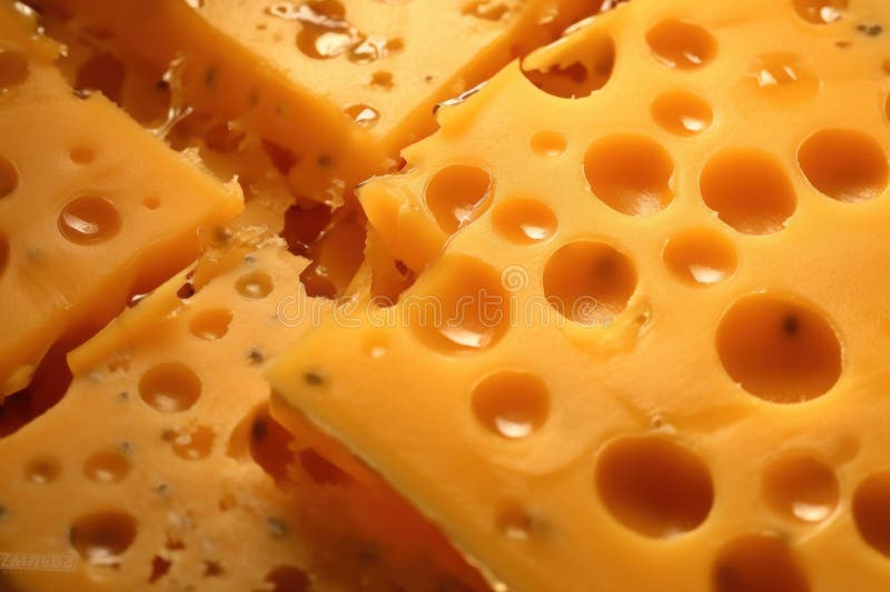 Realistic Cheese Surface Details. Stock Illustration - Illustration of ...